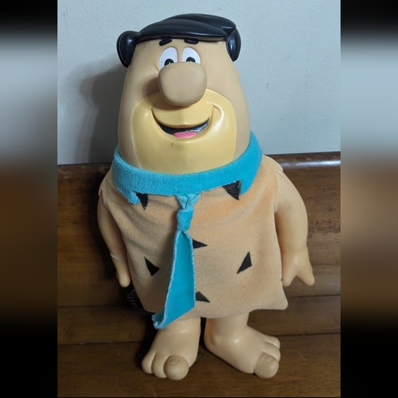 Toys | Vintage 13 Applause Fred Flintstone Plush Vinyl Doll Hanna ...